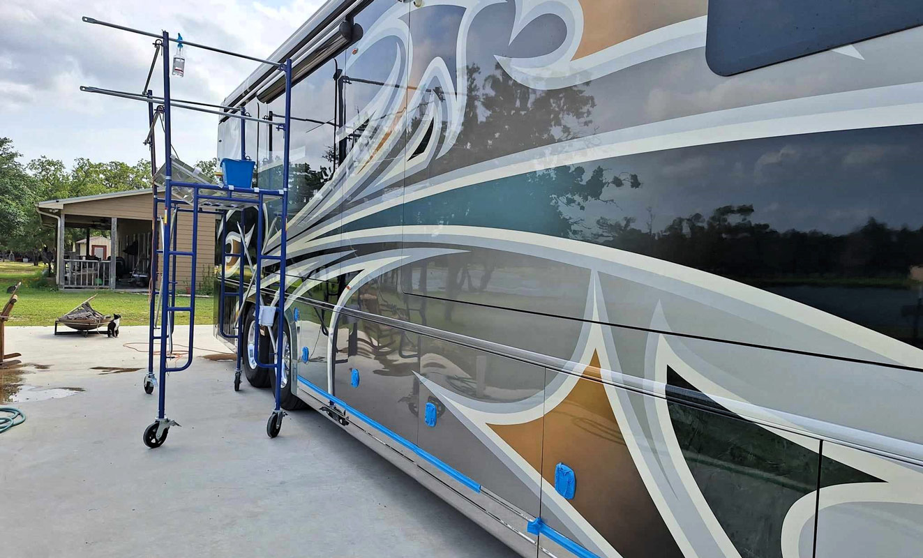 RV Paint Protection: Restore and Protect with Permagard
